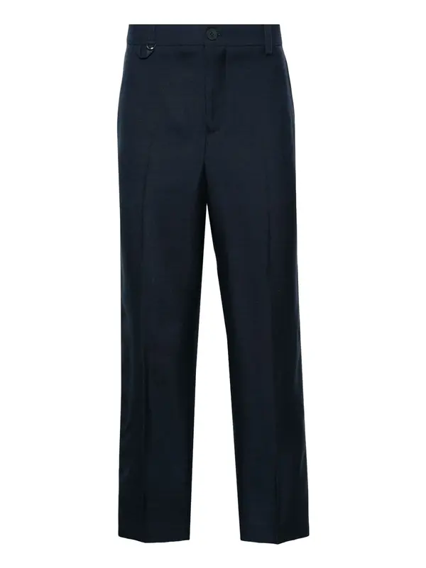 Jacquemus Cropped Tailored Trousers - Blue