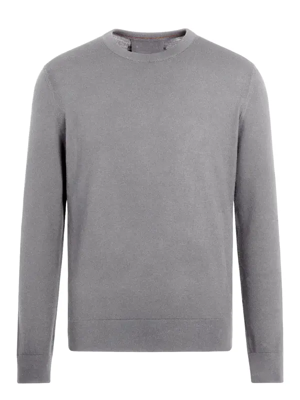 Zegna Crew-neck Wool Jumper - Grey