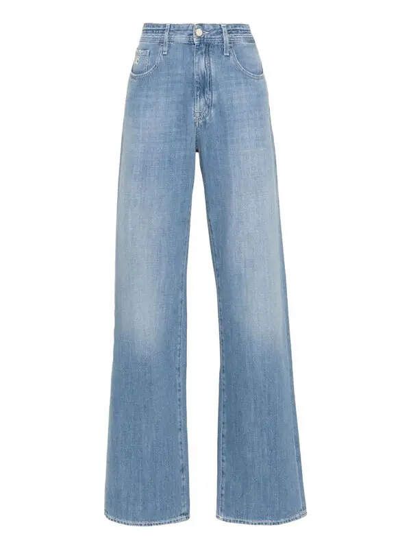 Jacob Cohen High-rise Straight-leg Jeans - Blue