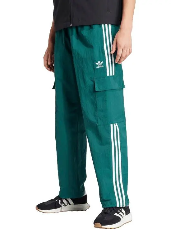 Adidas Adicolor Classics 3-stripe Cargo Pants - Collegiate Green