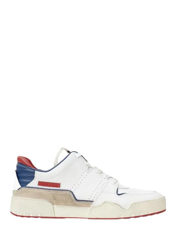 Isabel Marant Emreeh Leather Sneakers - Blue
