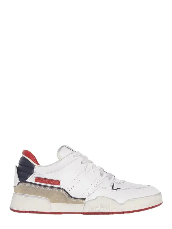 Isabel Marant Emree Leather Sneakers - Blue
