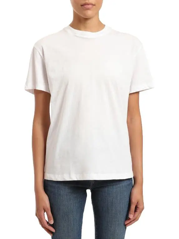 MAVI Crewneck Cotton T-shirt - White
