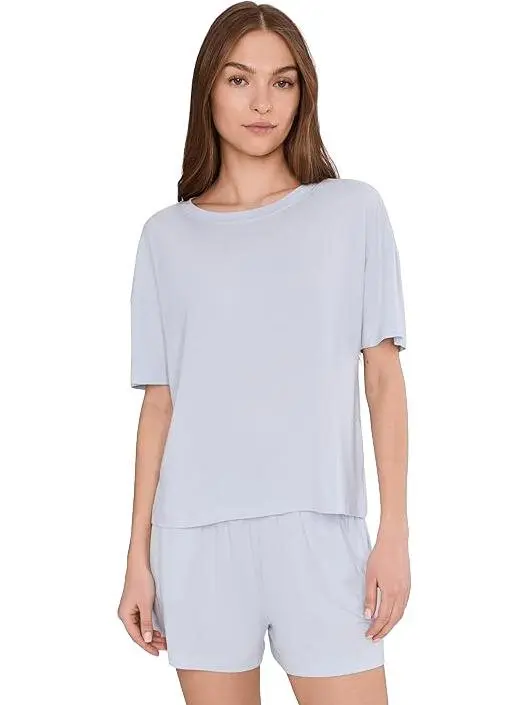 Eberjey Gisele T-shirt Pajama - Blue