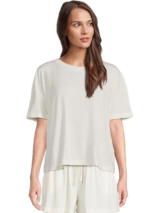 Eberjey Gisele T-shirt Pajama - Bone