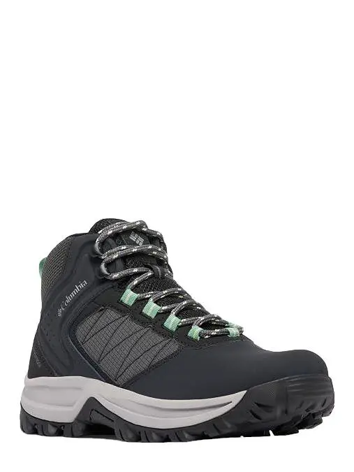 Columbia Transverse Hiker Waterproof Mid-top Shoes - Black/sage Leaf