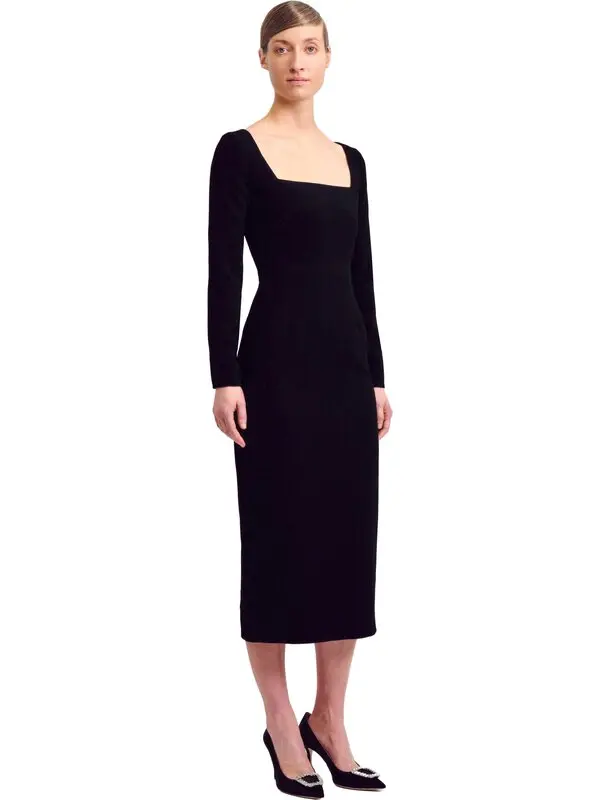 EMILIA WICKSTEAD Erletta Pencil Dress - Black