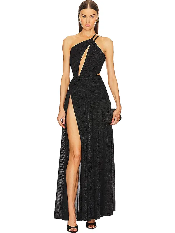 MICHAEL COSTELLO X Fairleigh Gown - Black