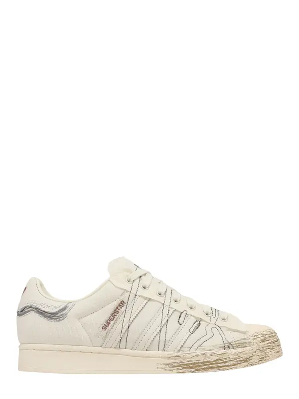 Adidas Superstar 'young At Heart' Sneakers - Cream