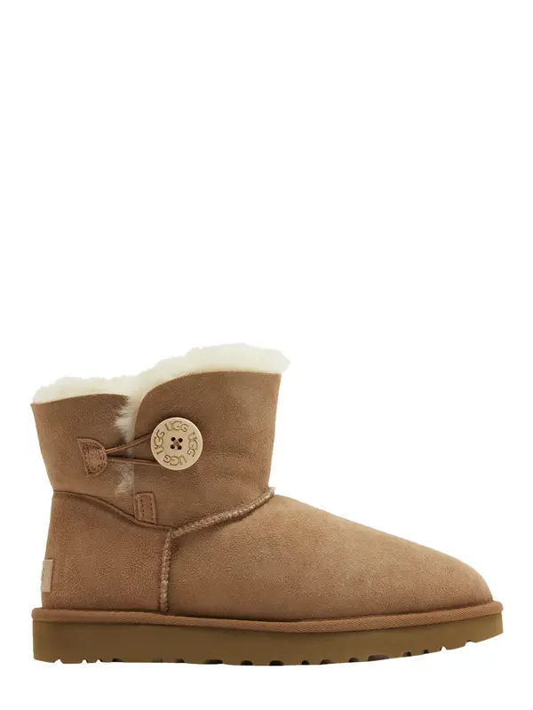 UGG Mini Bailey Button 2 Boots - Brown