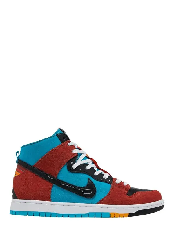 Nike Di’orr Greenwood X Dunk High Sb 'navajo Arts' Sneakers - Multicolor
