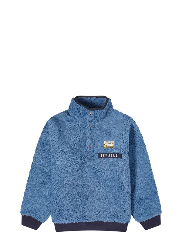 HUMAN MADE Boa Fleece Pullover - Blue