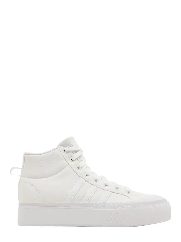 Adidas Bravada 2.0 Platform Mid Sneakers - White