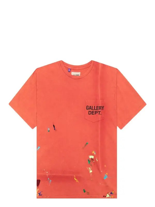 GALLERY DEPT. Vintage Logo Painted Tee - Red