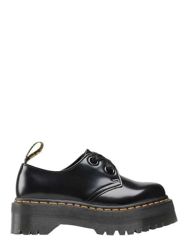 Dr. Martens Holly Leather Platform - Black