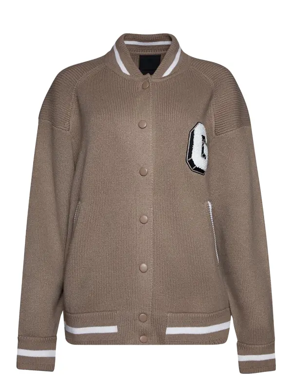 Givenchy Varsity Bomber Jacket - Tan