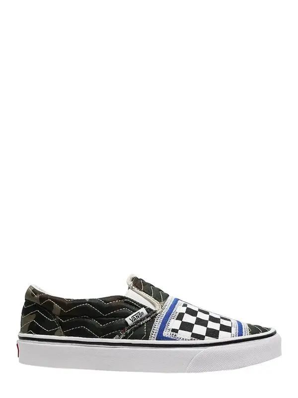 VANS Mixed Quilting Slip-on Sneakers - Black