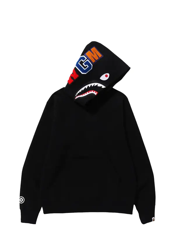 BAPE Shark Pullover Hoodie - Black
