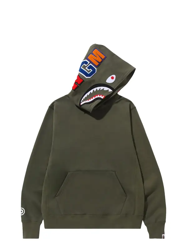 A BATHING APE Hooded Pullover - Green