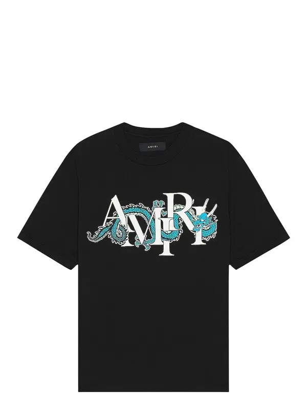 Amiri Cny Dragon Tee - Black