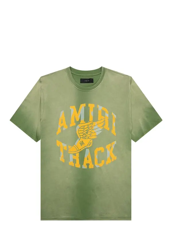 Amiri Track Tee - Green