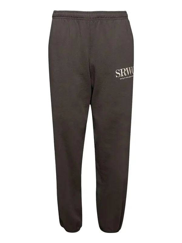 SPORTY & RICH Upper East Side Sweatpants - Grey