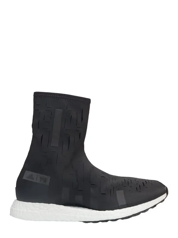 Adidas Y-3s Approach High Top Sneakers - Black