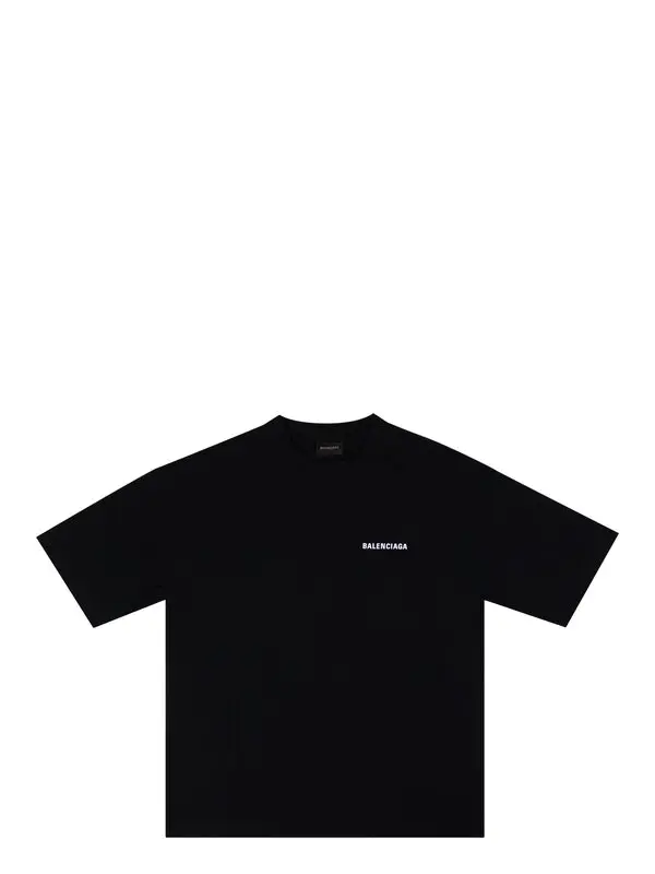 Balenciaga Logo T-shirt - Black