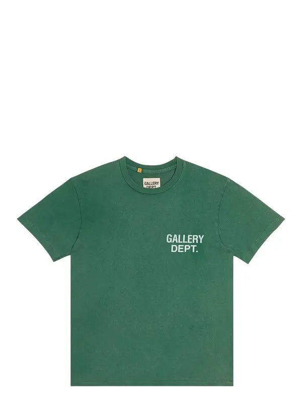 GALLERY DEPT. Vintage Logo Tee 'hunt - Green