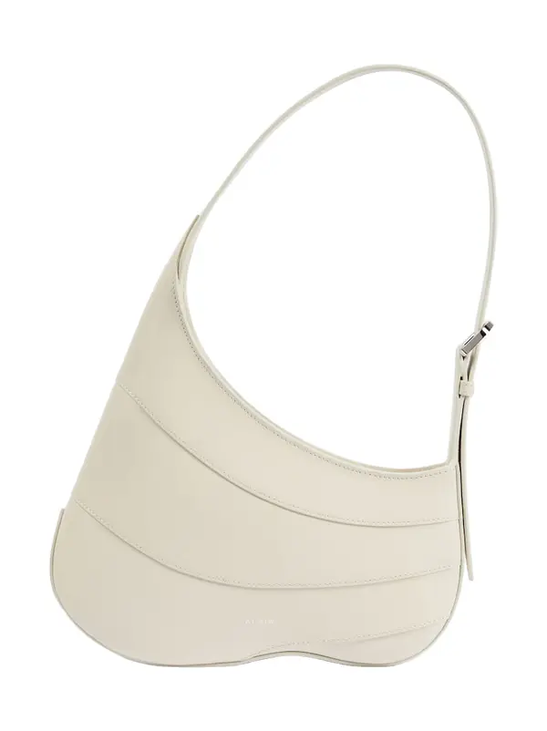 Alaïa Leather Shoulder Bag - White
