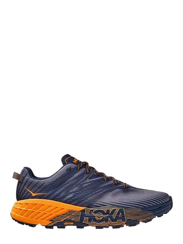HOKA Speedgoat 4 Iris Bright Marigold - Black