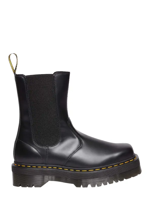 Dr. Martens 2976 High Quad Squared Chelsea Boot - Black