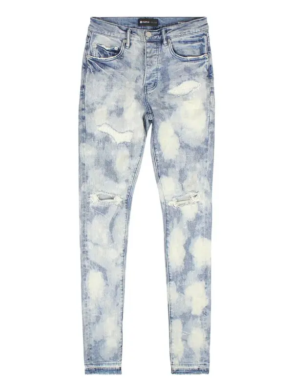 PURPLE BRAND Vintage Bleach Jeans - Blue