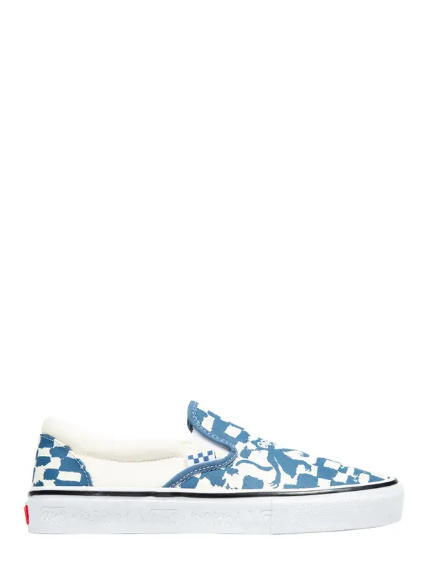VANS Krooked X Skate Slip-on - Blue