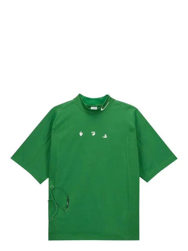 Nike X Off-white Short-sleeve Top 'kelly /white - Green