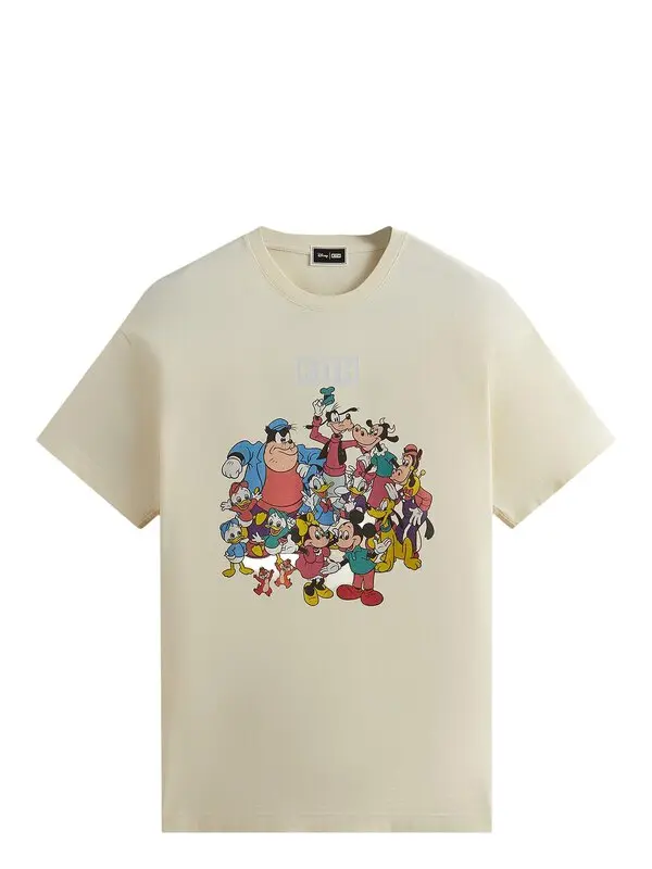 Kith For Mickey & Friends Vintage Tee - Cream