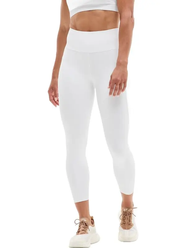 Athleta Interval Stash High Rise 7/8 Legging - Bright White