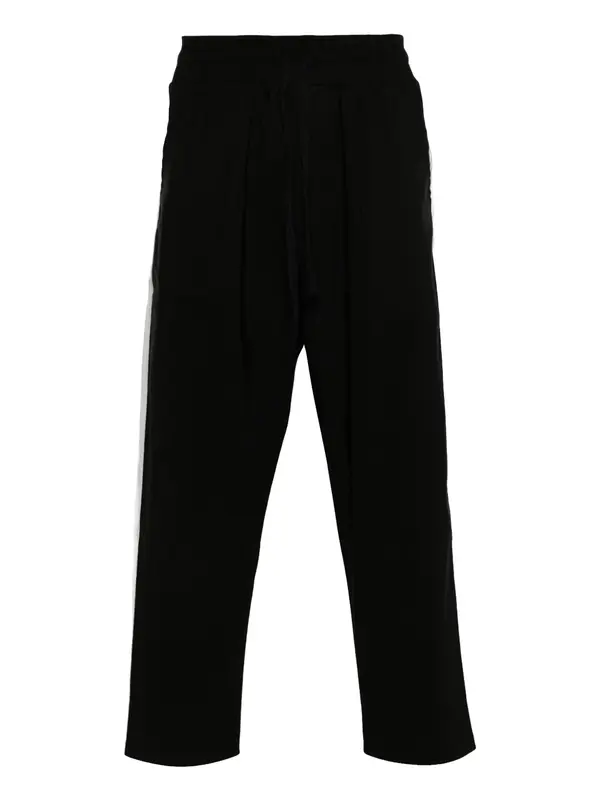 THOM KROM St 411 Ribbed Trousers - Black