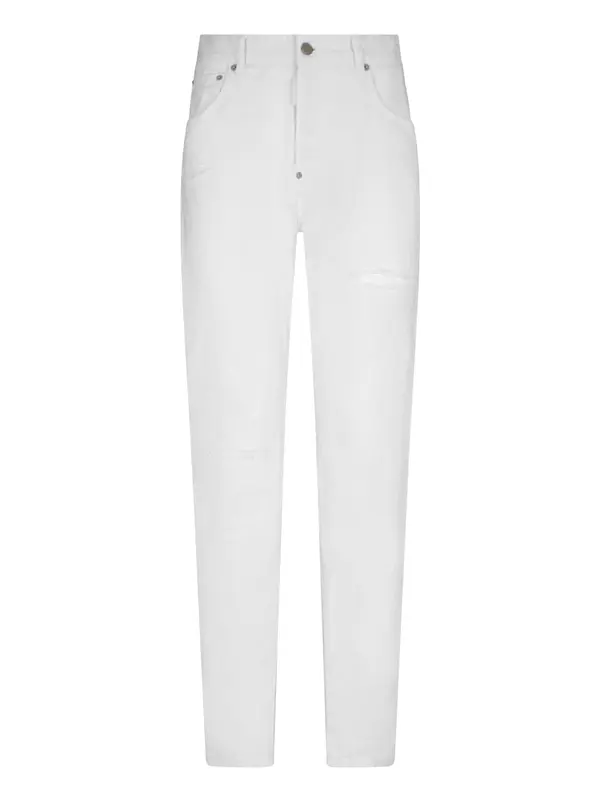 Dsquared2 Bull Skater Jeans - White
