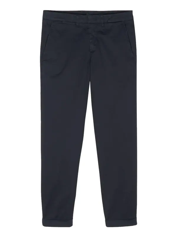 FAY Capri Straight-leg Trousers - Blue