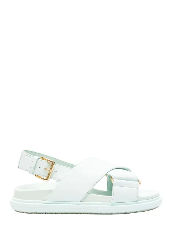 Marni Fussbett Slingback Sandals - Blue