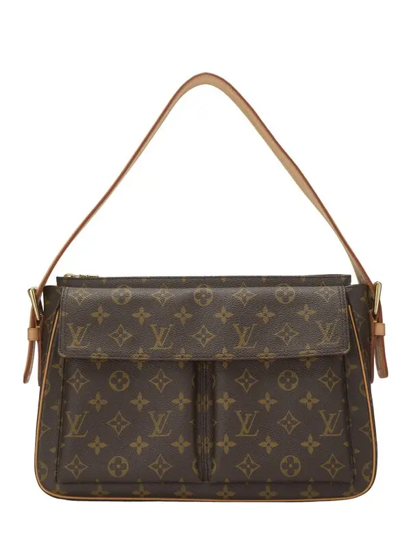 LOUIS VUITTON Monogram Canvas Viva Cite Shoulder Bag - Brown