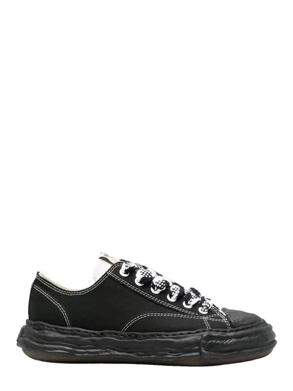 Mihara Yasuhiro Petterson Canvas Sneakers - Black