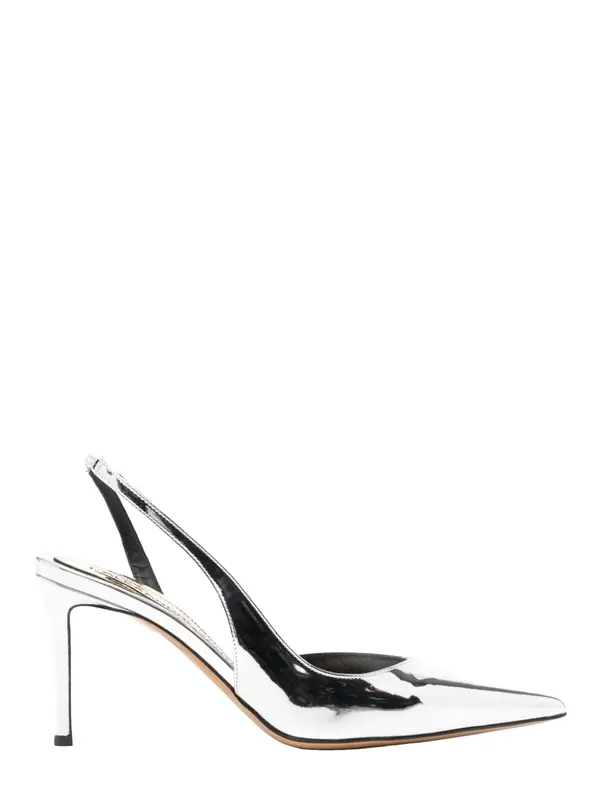Alexandre Vauthier Leather Pumps - Metallic