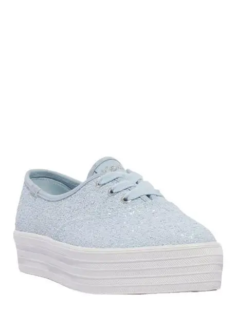 KEDS® Point Sneaker - Blue Glitter