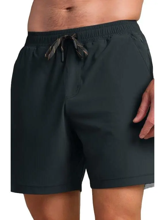 RHONE Pursuit 7-inch Unlined Training Shorts - Pine Gray