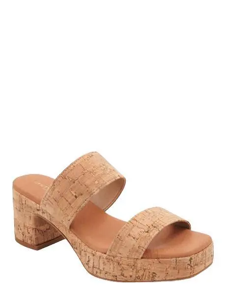 Andre Assous Cairo Platform Sandal - Natural