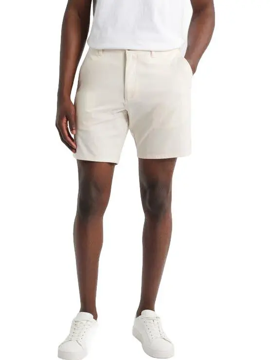 Johnnie-o Jupiter Cotton Blend Chino Shorts - Sand