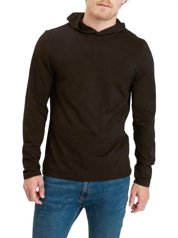 THREADS 4 THOUGHT Malone T-shirt Hoodie - Black