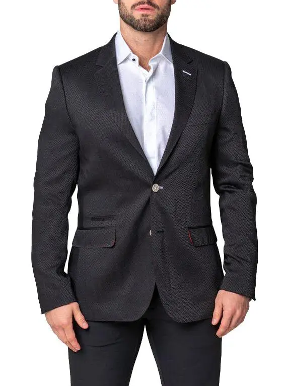 MACEOO Socrates Sport Coat - Black